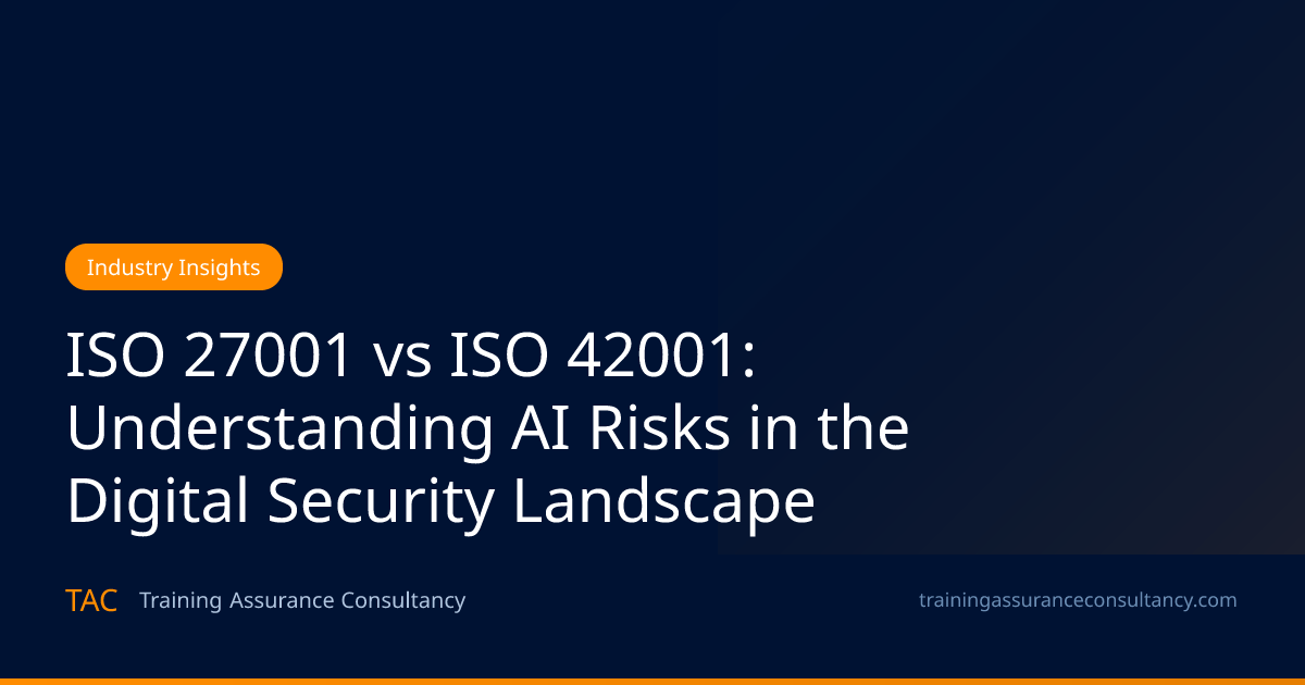 ISO 27001 vs ISO 42001: Understanding AI Risks in the Digital Security ...